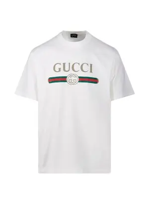 Gucci Logo Cotton T-shirt