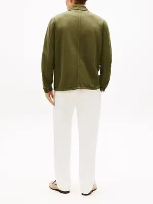 Tommy Hilfiger Workwear Style Jacket With Flag