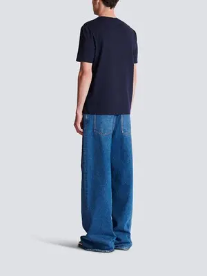 Balmain Cotton T-shirt - Blue