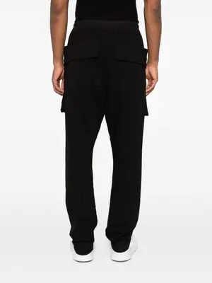 Rick Owens Cotton Trousers - Black