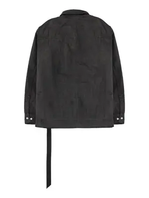 Rick Owens Jumbo Worker Jacket - Black