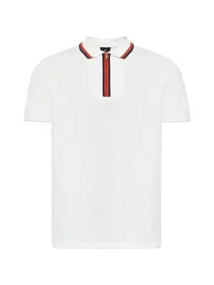 Paul Smith Polo Shirt With Contrasting Details - White