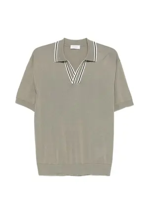 PAOLO PECORA V-neck Polo Shirt