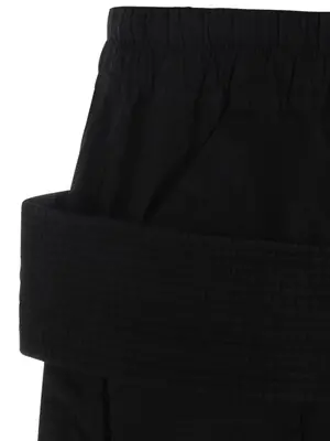 Rick Owens Creatch Cargo Pants - Black