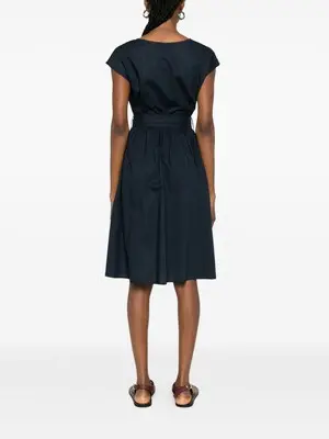 Woolrich Cotton Short Dress - Blue