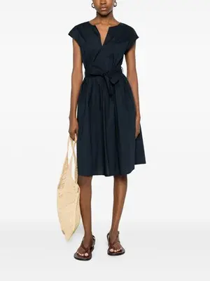 Woolrich Cotton Short Dress - Blue