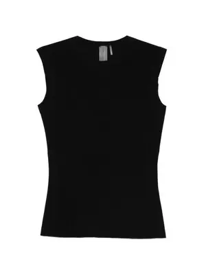 Norma Kamali Sleeveless Top - Black