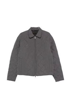 Emporio Armani Quilted Blouson Jacket - Grey