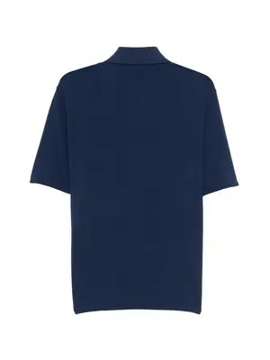 AMI Paris De Coeur Cotton Polo Shirt