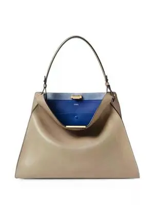 Fendi Large Way Tote Bag - Grey