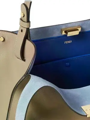 Fendi Large Way Tote Bag - Grey