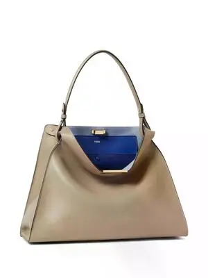 Fendi Large Way Tote Bag - Grey