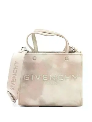 Givenchy G- Canvas Mini Tote Bag - Neutrals