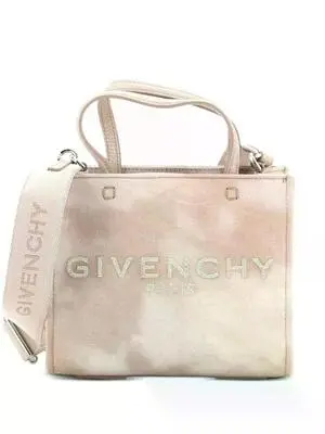 Givenchy G- Canvas Mini Tote Bag - Neutrals
