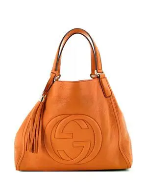 Gucci Soho Leather Medium Shoulder Bag - Orange