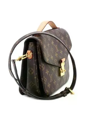 LOUIS VUITTON Pochette Metis Monogram Canvas Crossbody Bag - Brown