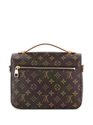 LOUIS VUITTON Pochette Metis Monogram Canvas Crossbody Bag - Brown