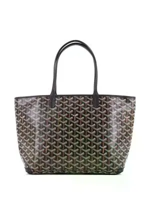 Goyard Artois Coated Canvas Pm Tote Bag - Black