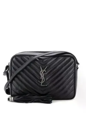 SAINT LAURENT Lou Camera Bag Matelasse Chevron Leather Small Crossbody Bag