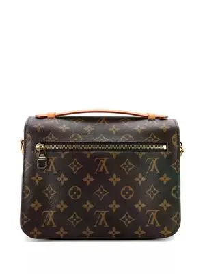 LOUIS VUITTON Pochette Metis Monogram Canvas Crossbody Bag - Brown