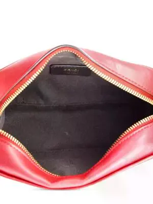 Fendi Camera Bag Zucca Embossed Leather Small Crossbody Bag