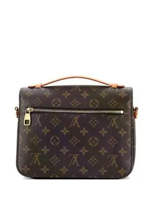 LOUIS VUITTON Pochette Metis Monogram Canvas Crossbody Bag - Brown