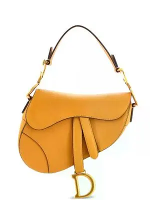 DIOR Saddle Handbag Leather Mini Shoulder Bag
