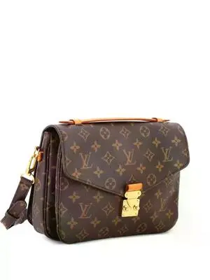 LOUIS VUITTON Pochette Metis Monogram Canvas Crossbody Bag - Brown