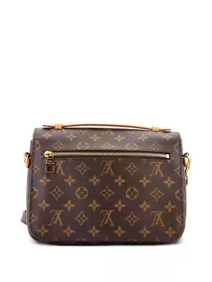 LOUIS VUITTON Pochette Metis Monogram Canvas Crossbody Bag - Brown