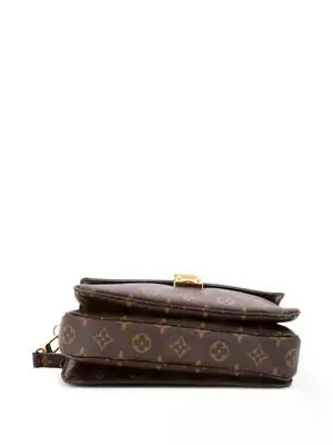 LOUIS VUITTON Pochette Metis Monogram Canvas Crossbody Bag - Brown