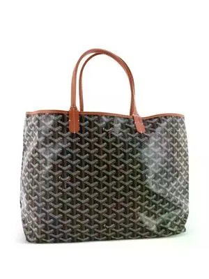 Goyard Saint Louis Coated Canvas Pm Tote Bag - Brown