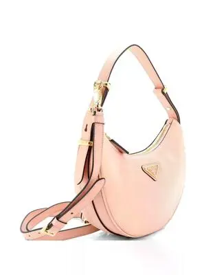 Prada Arque Half Moon Small Hobo Bag - Pink