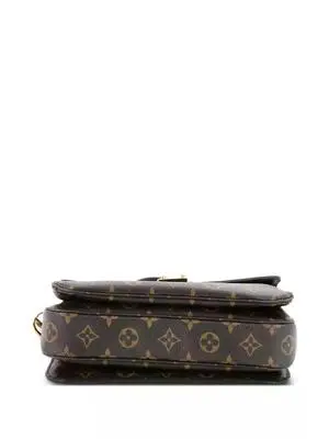LOUIS VUITTON Pochette Metis Monogram Canvas Crossbody Bag - Brown