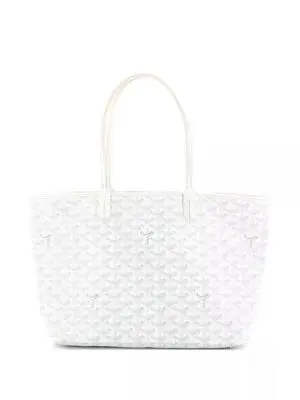 Goyard Artois Coated Canvas Pm Tote Bag - White