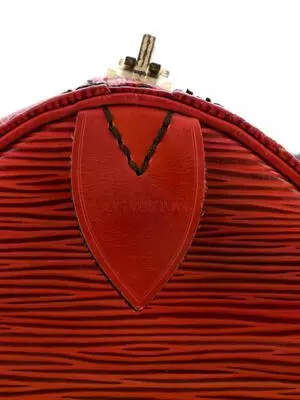 LOUIS VUITTON Keepall 45 Travel Bag Epi Leather - Red