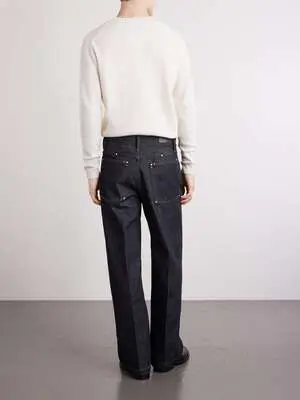 LEMAIRE Wide-leg Organic Jeans - Navy