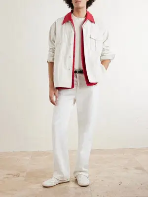 KAPTAIN SUNSHINE Military Cotton-twill Overshirt