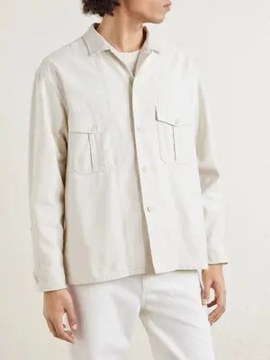 KAPTAIN SUNSHINE Military Cotton-twill Overshirt
