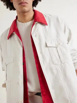 KAPTAIN SUNSHINE Military Cotton-twill Overshirt