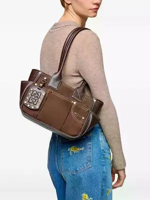 GANNI Small Studded Shoulder Bag