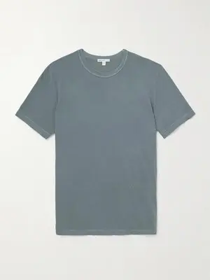 JAMES PERSE Cotton-jersey T-shirt - Gray