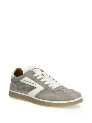 ALEXANDER SMITH Thames Suede Panelled Sneakers