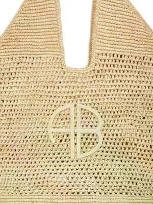 ANINE BING Leah Logo-detail Tote Bag
