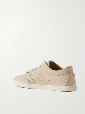 CHRISTIAN LOUBOUTIN Chambelisneak Embellished Nubuck Sneakers
