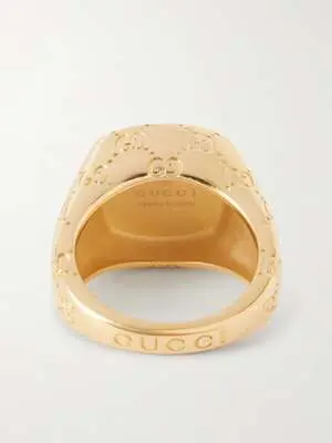 Gucci Tone Signet Ring