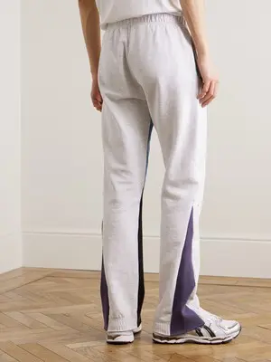 GALLERY DEPT. Logo-print Paint-splattered Cotton-jersey Sweatpants
