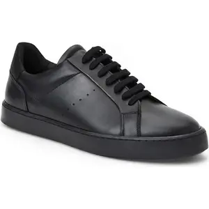 Bruno Magli Damiano Low Top Sneaker - Black/black Leather