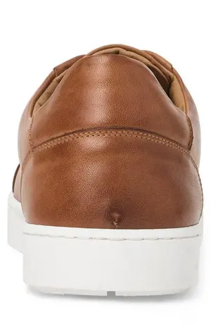 Bruno Magli Damiano Low Top Sneaker - Cognac Leather