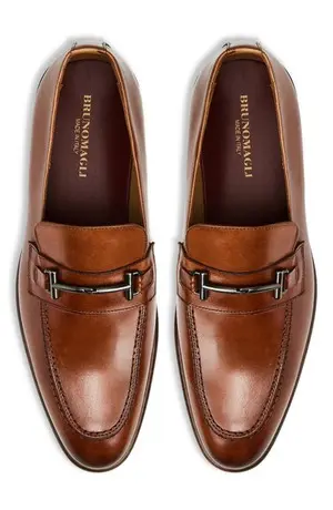 Bruno Magli Sante Leather Bit Loafer
