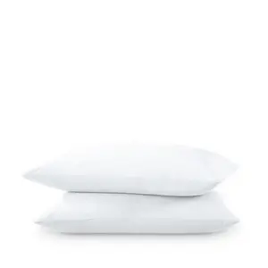 BARE HOME 400 Thread Count Organic Cotton Sateen Pillowcase Set - White